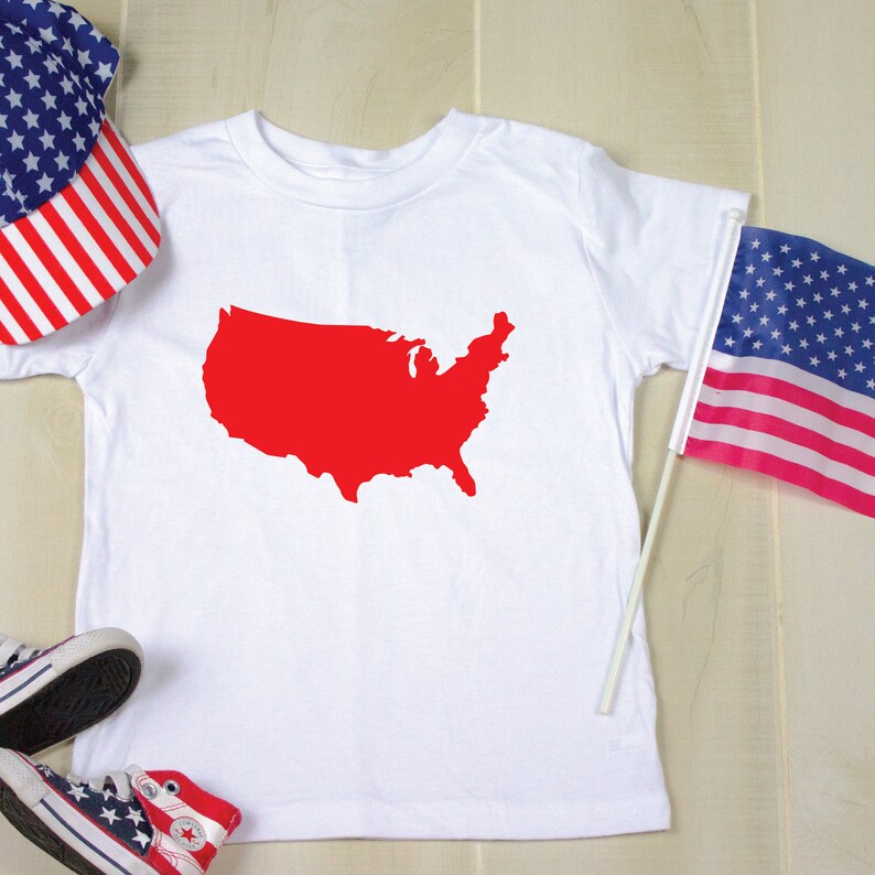 US Map SVG Summer Svg Patriotic Svg American Svg USA - Etsy