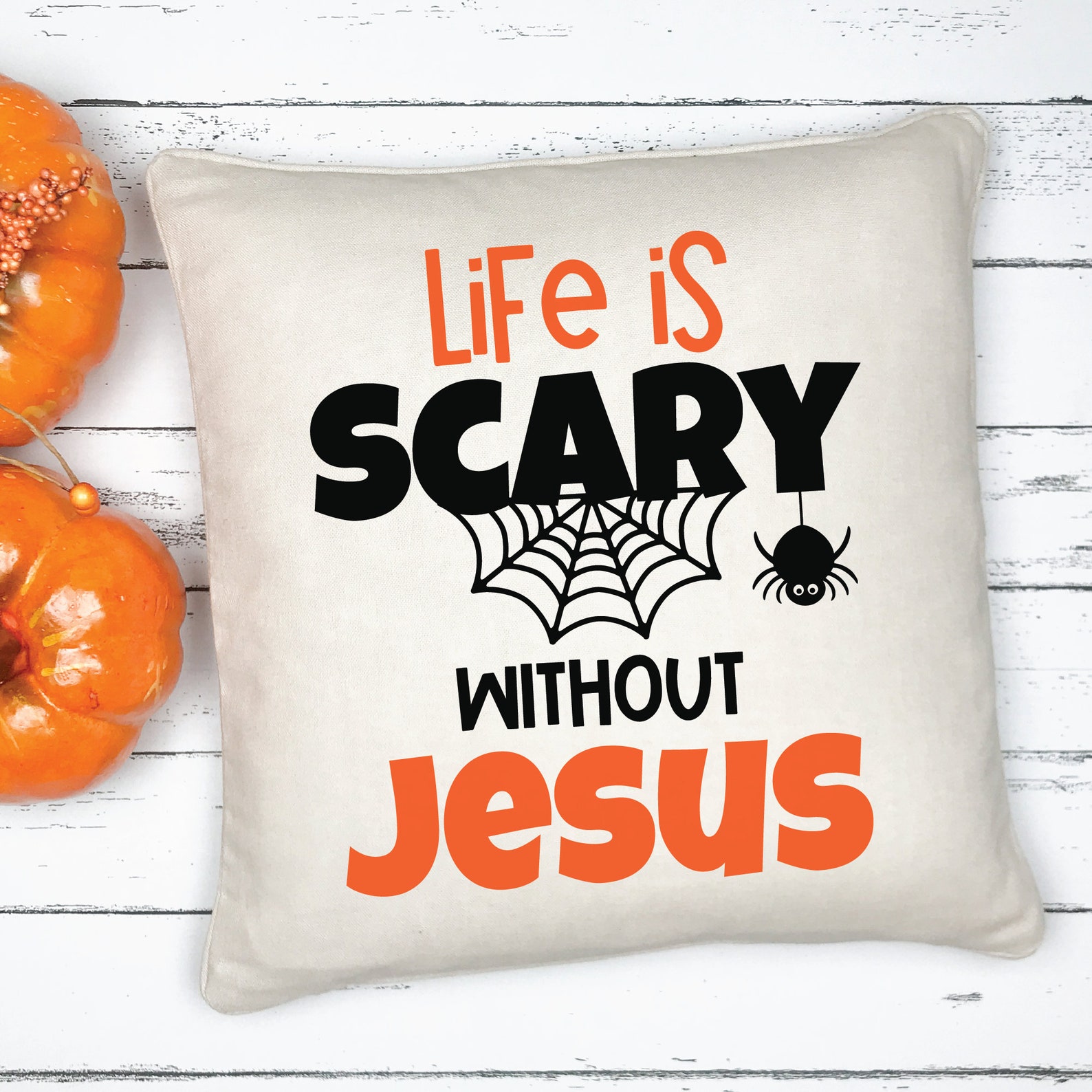 Life is Scary Without Jesus Svg Christian Halloween Svg - Etsy