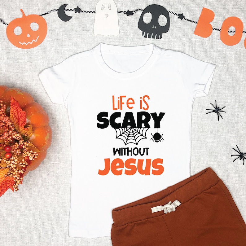 Life is Scary Without Jesus Svg Christian Halloween Svg - Etsy