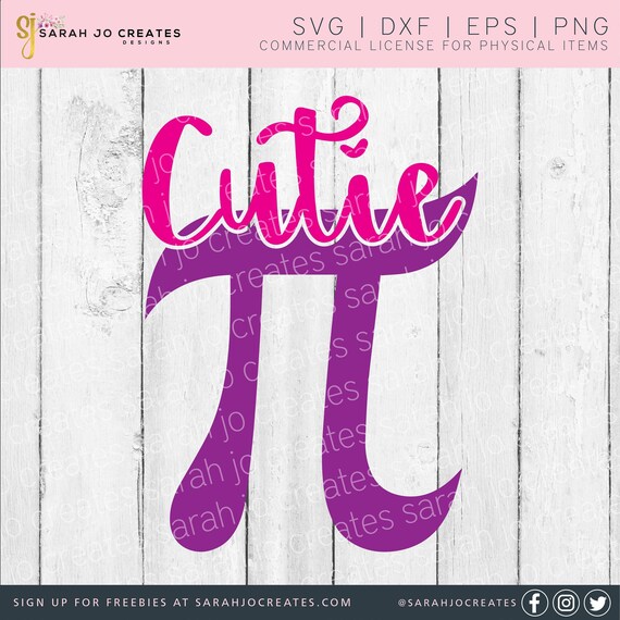 Cutie Pi SVG Pi Svg Cute Pi Svg Math Svg Pi Day Svg | Etsy