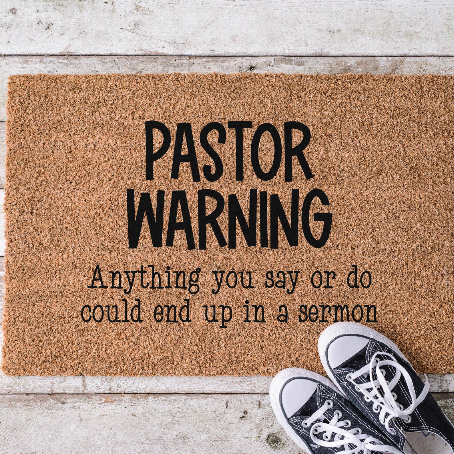 Funny Pastor Warning SVG: Sermon Sign (digital Download) - Etsy