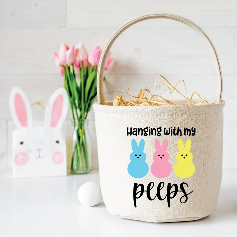 Hanging With My Peeps SVG Easter Svg Easter Bunnies SVG - Etsy