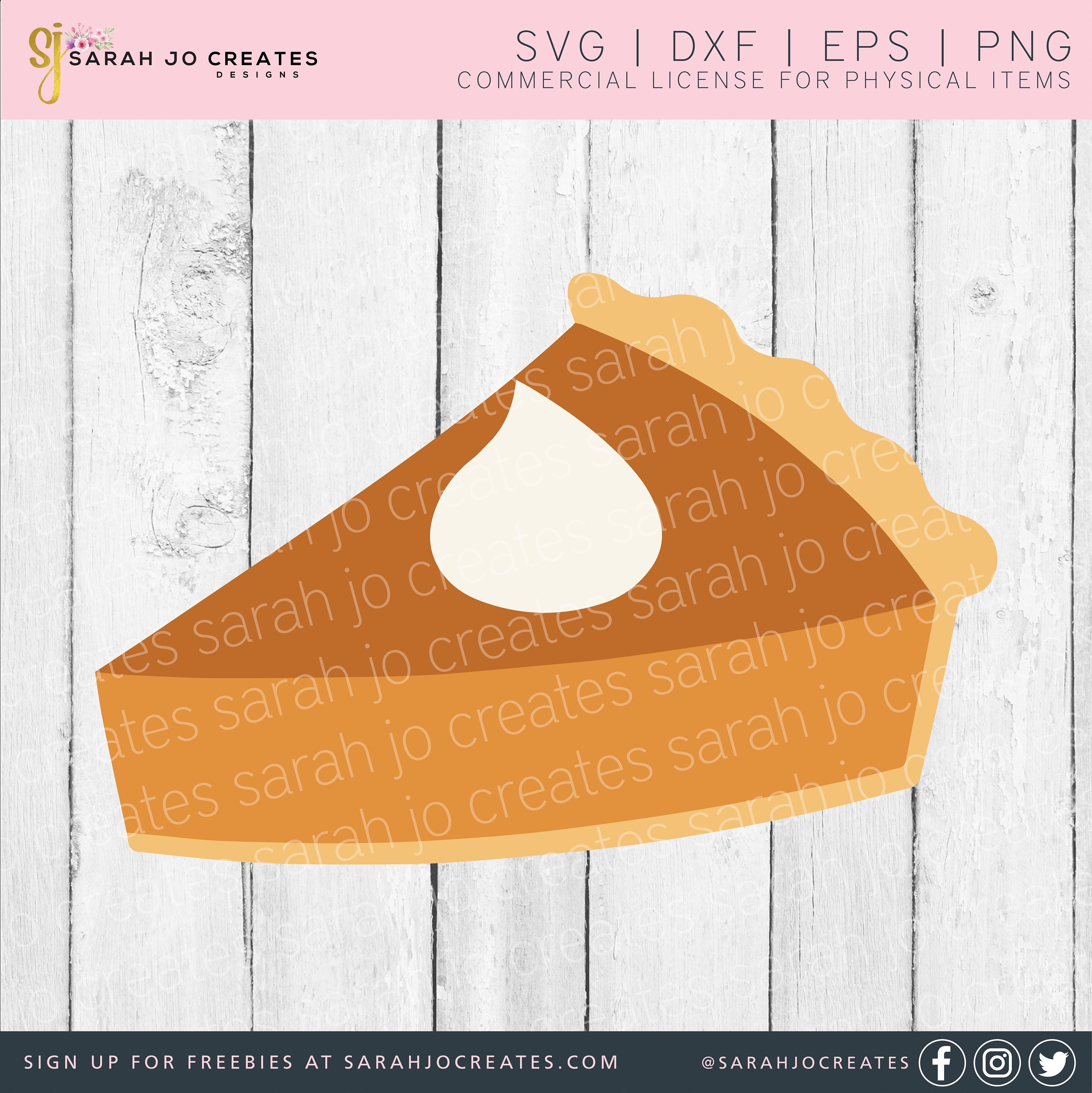 Pumpkin Pie Slice Clipart