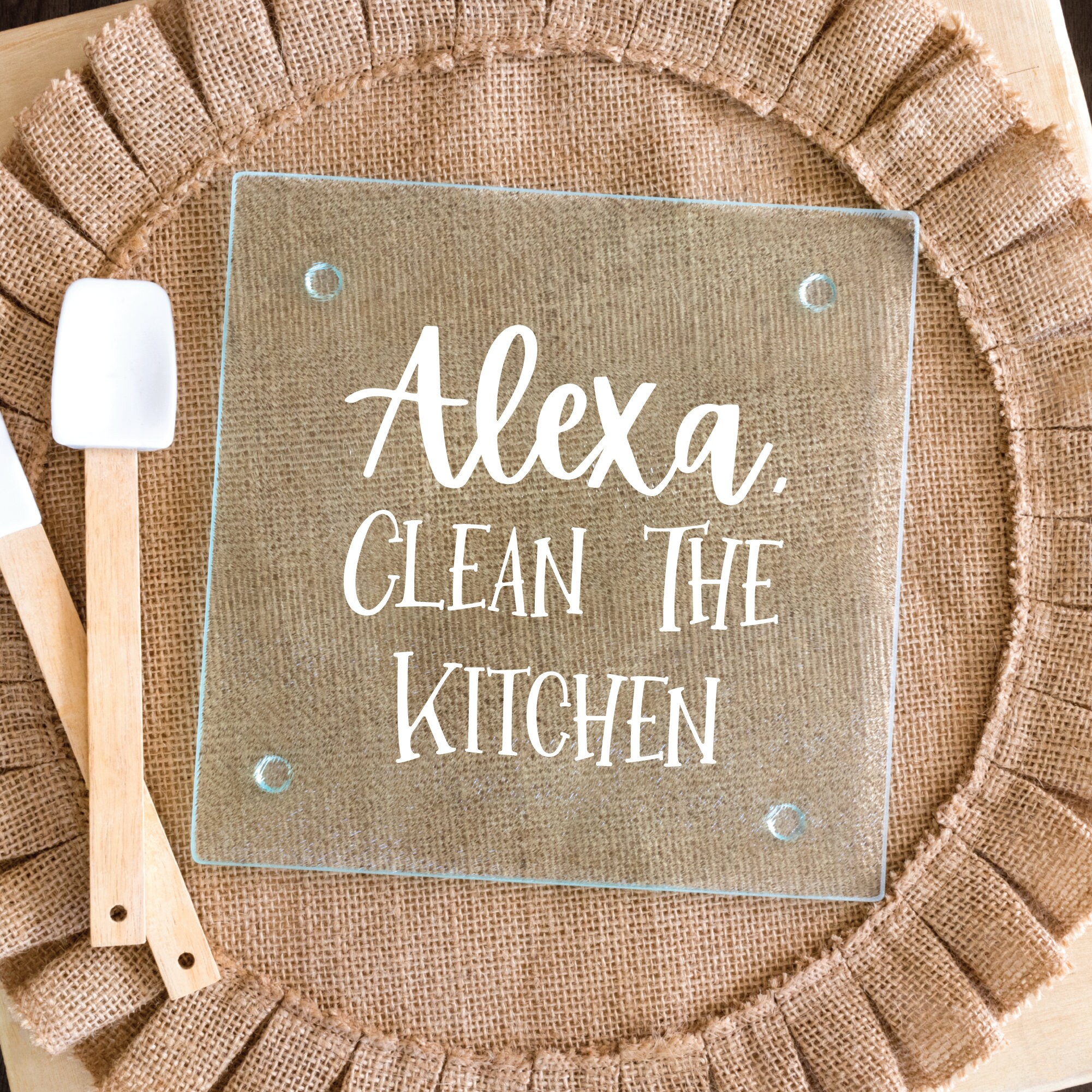 Alexa Clean the Kitchen SVG Kitchen SVG Farmhouse Kitchen | Etsy