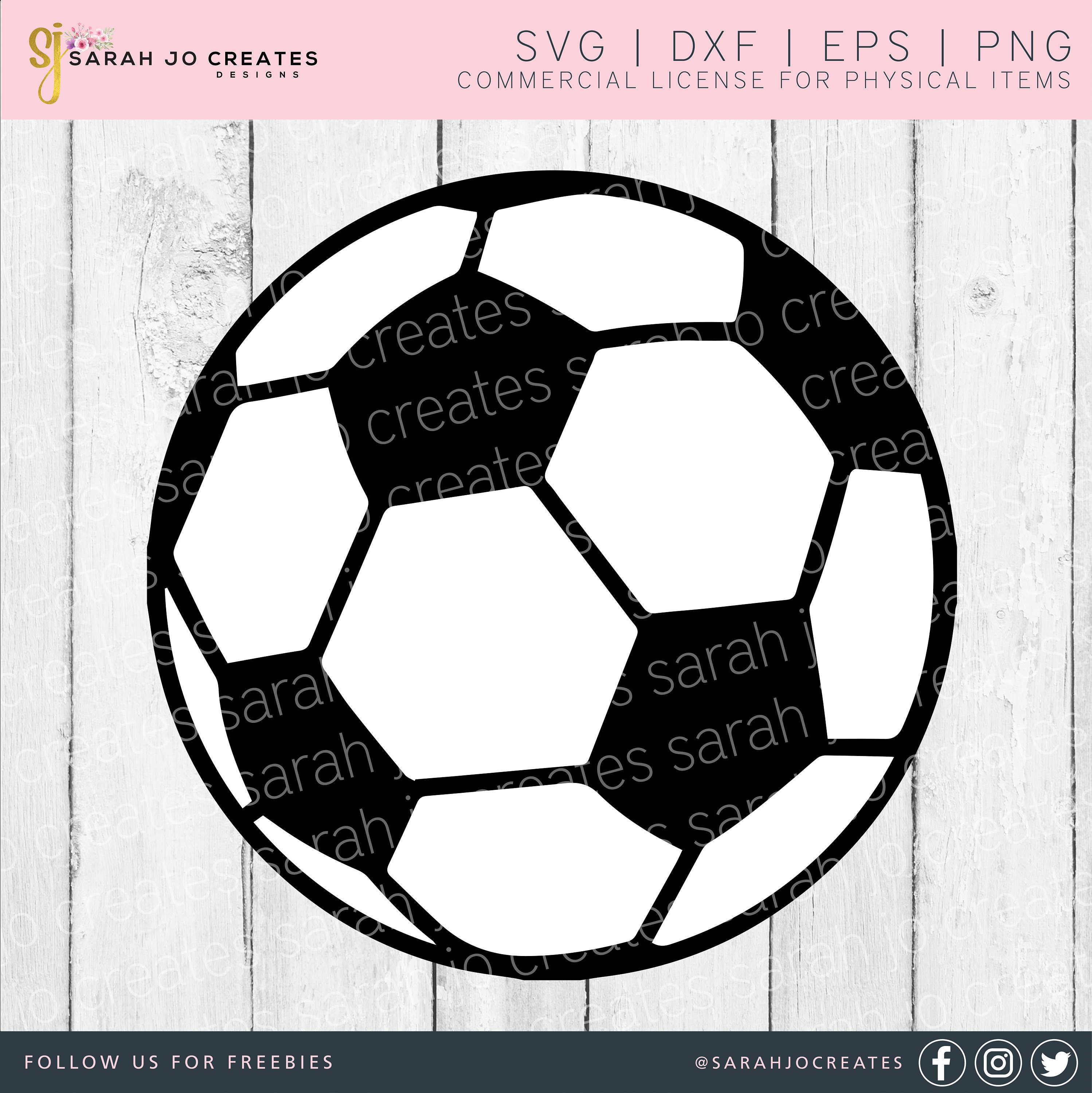 Soccer Ball Outline SVG Soccer Ball SVG Sports Soccer Ball - Etsy UK