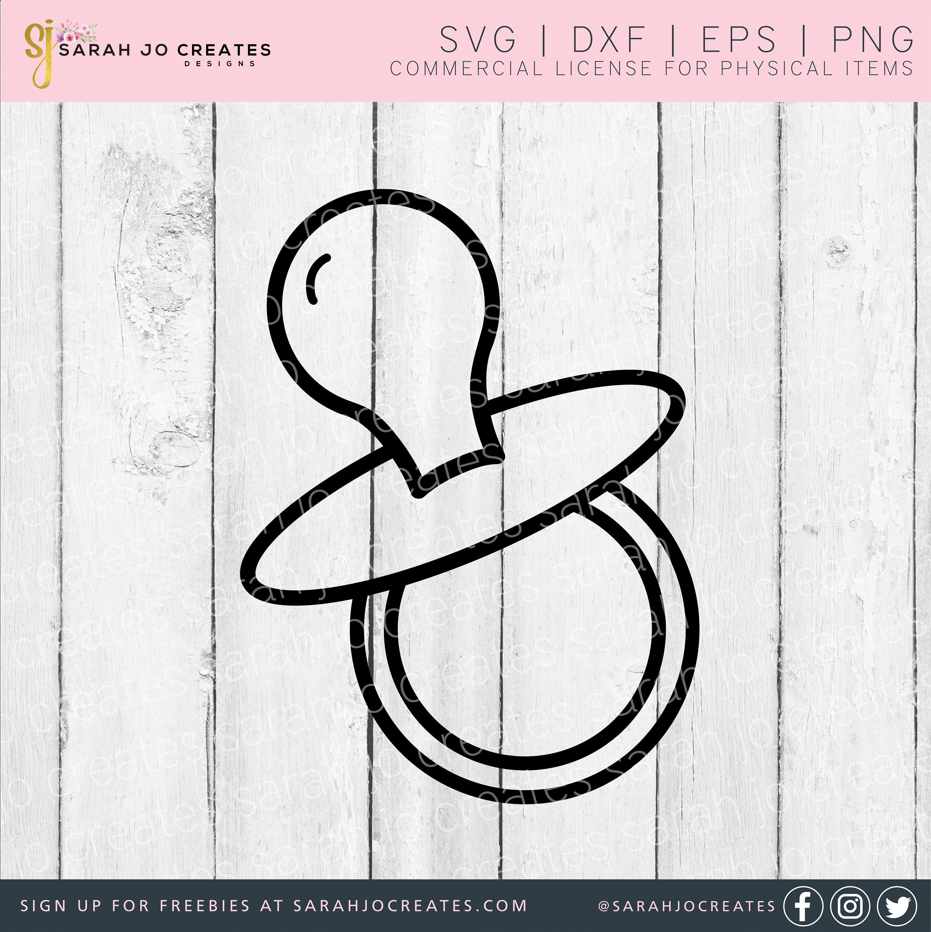 Baby Pacifier SVG Pacifier Svg Baby SVG Baby Nursery SVG - Etsy Canada