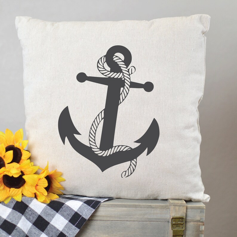 Anchor With Rope SVG Anchor SVG Nautical Svg Fishing Svg - Etsy