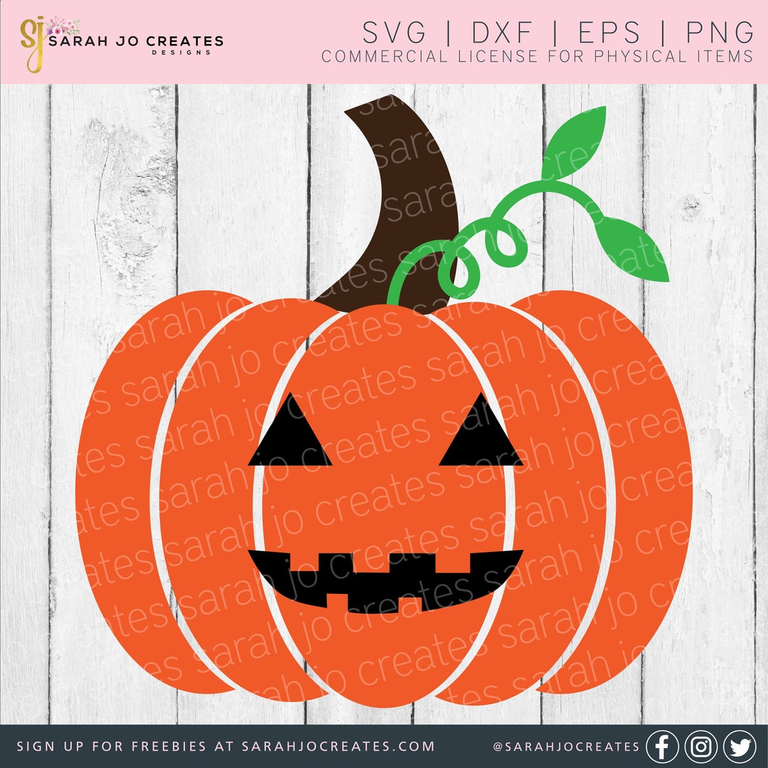 Jack O Lantern SVG - Pumpkin SVG - Fall SVG - Autumn Svg - Halloween ...