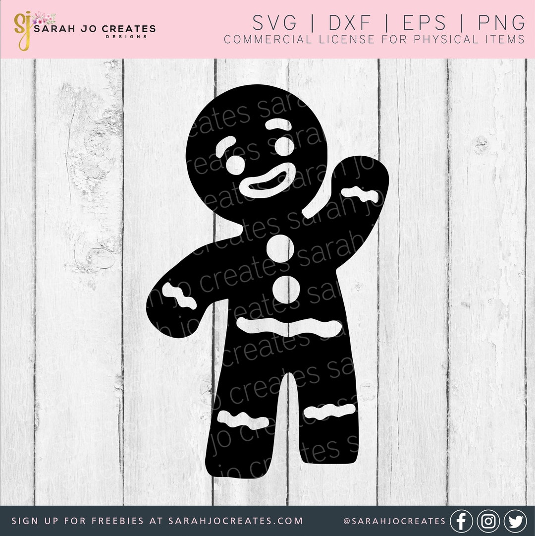 Gingerbread Man SVG - Christmas Svg - Merry Christmas Svg - Funny ...
