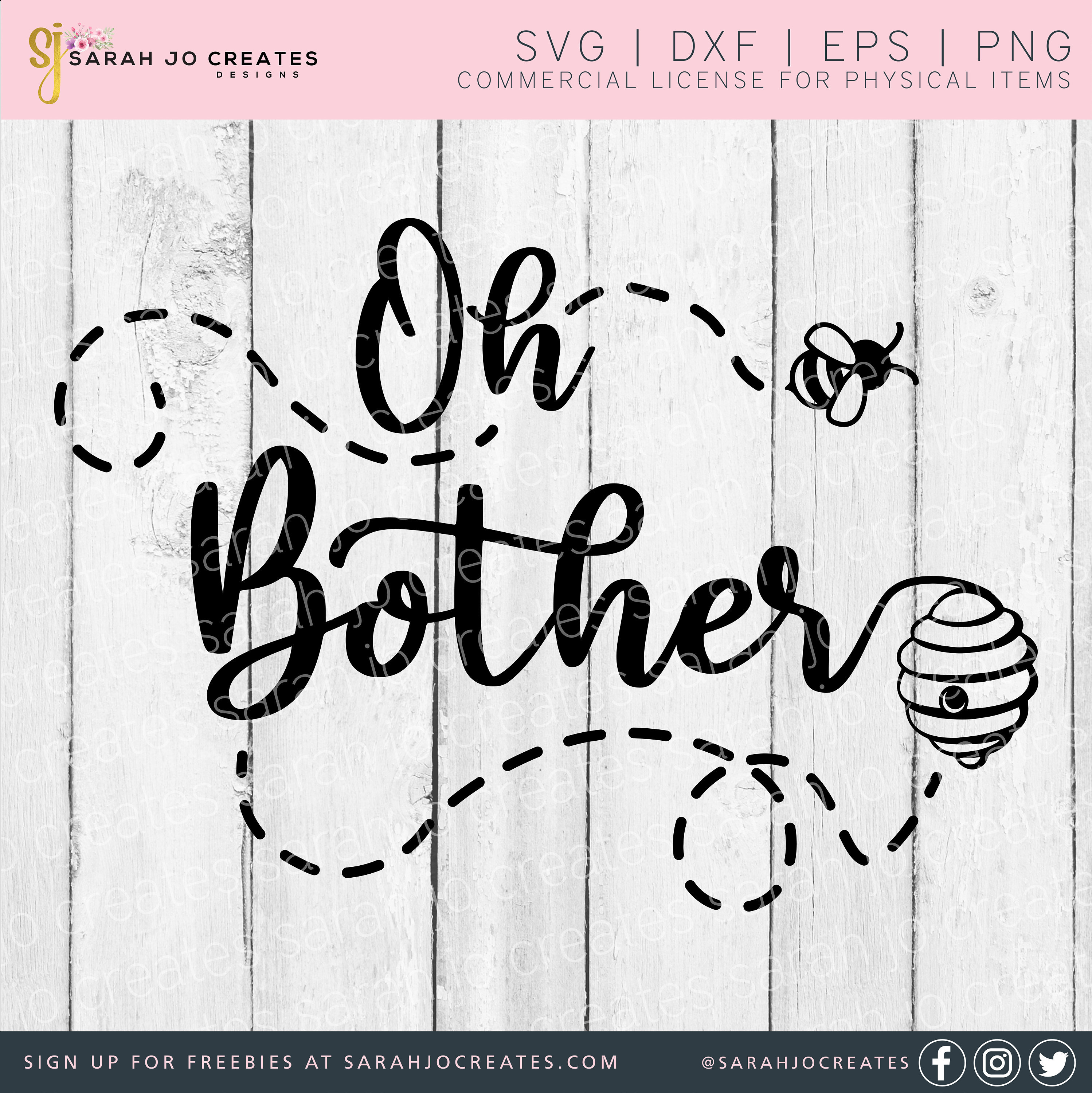 Oh Bother SVG Winnie the Pooh Inspired SVG Honey Bee Svg - Etsy Australia