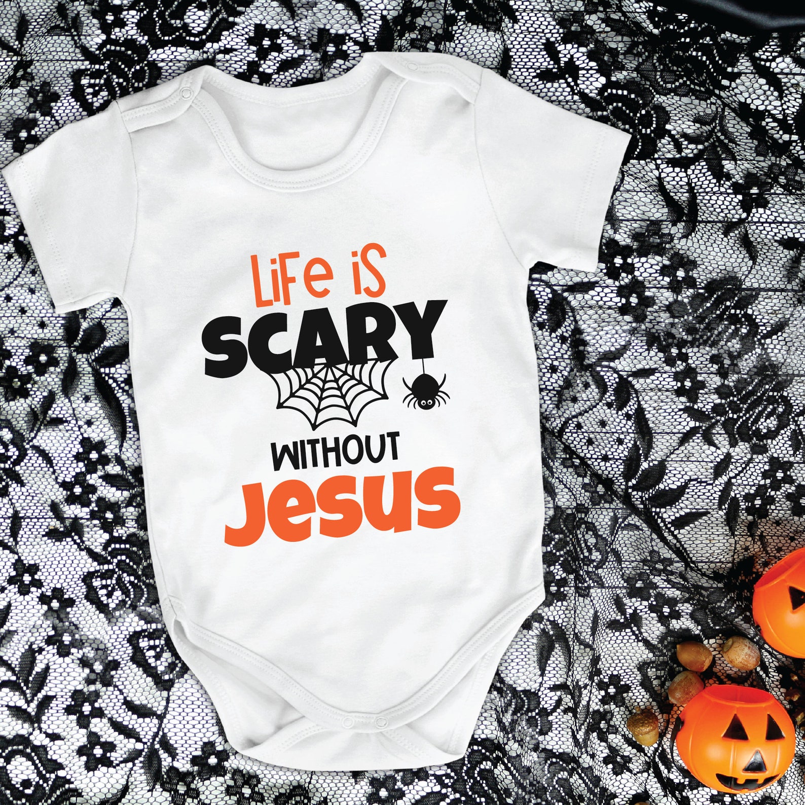 Life is Scary Without Jesus Svg Christian Halloween Svg - Etsy