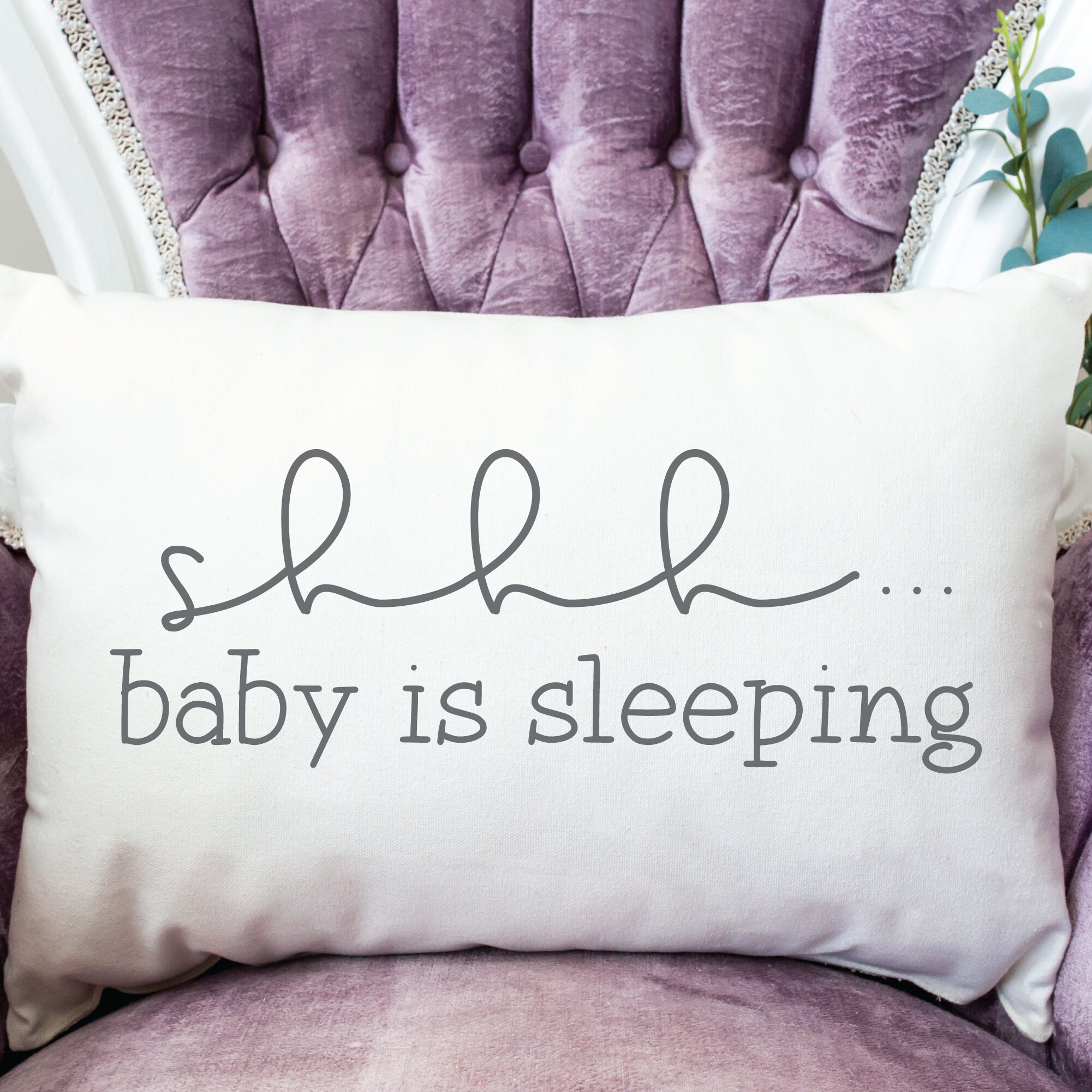Shhh Baby Is Sleeping SVG Baby SVG Baby Nursery SVG Baby | Etsy