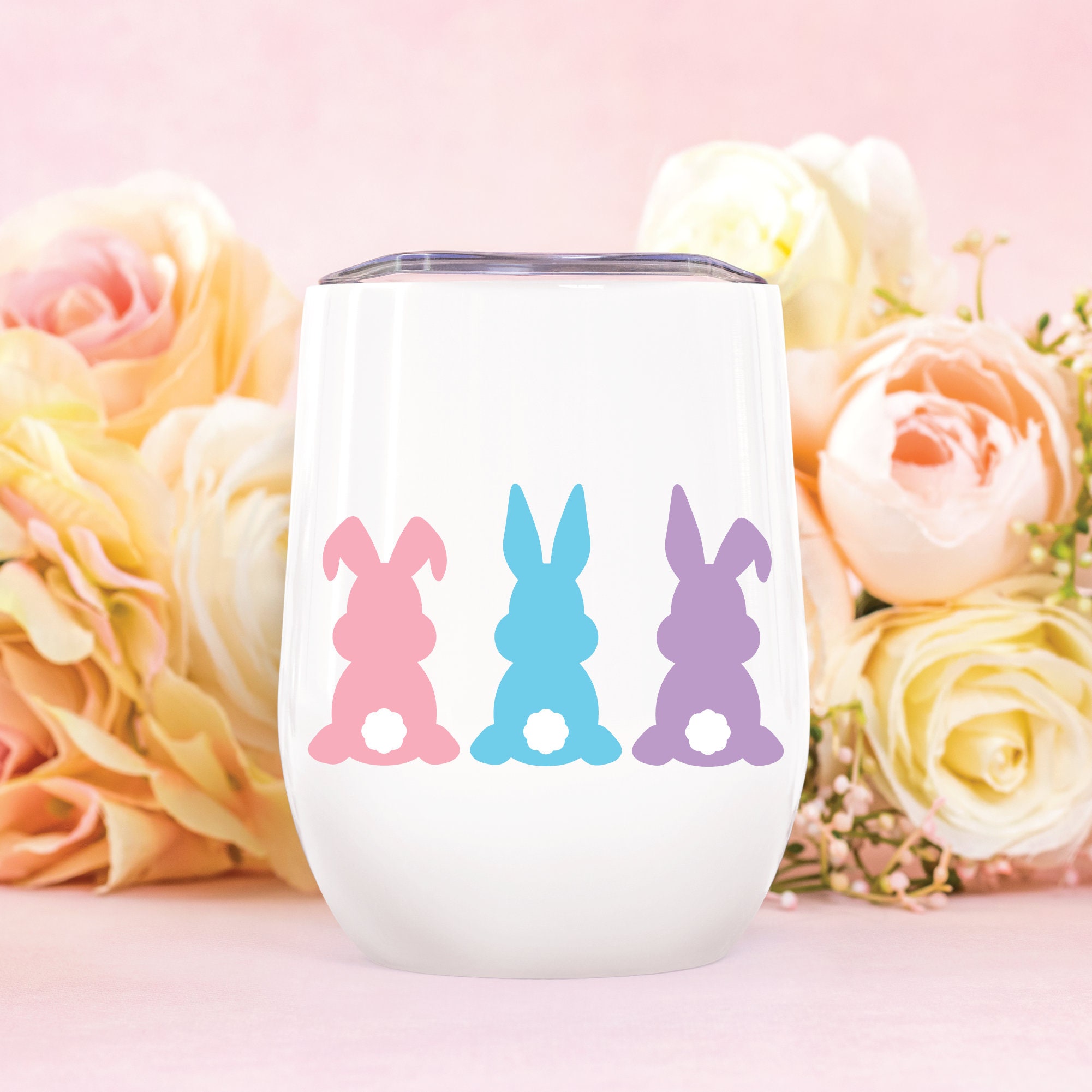 Three Bunnies SVG Easter Svg Easter Bunnies SVG Easter | Etsy