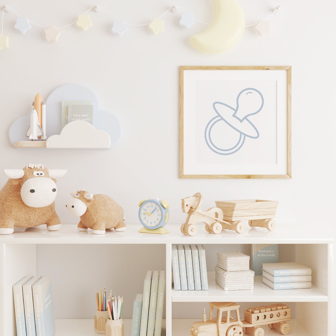 Baby Pacifier SVG Pacifier Svg Baby SVG Baby Nursery SVG - Etsy