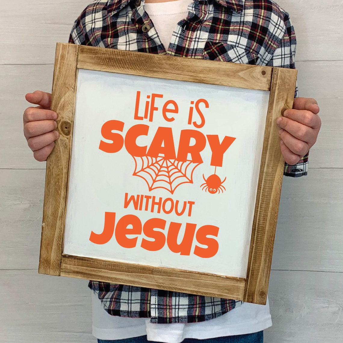 Life is Scary Without Jesus Svg Christian Halloween Svg - Etsy