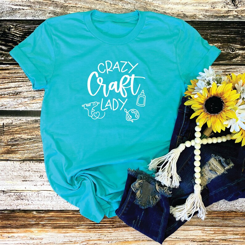 Crazy Craft Lady SVG Craft SVG Glue Gun SVG Crafting Svg - Etsy Nederland