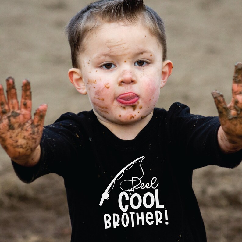 Reel Cool Brother SVG Happy Dad's Day SVG Father's - Etsy