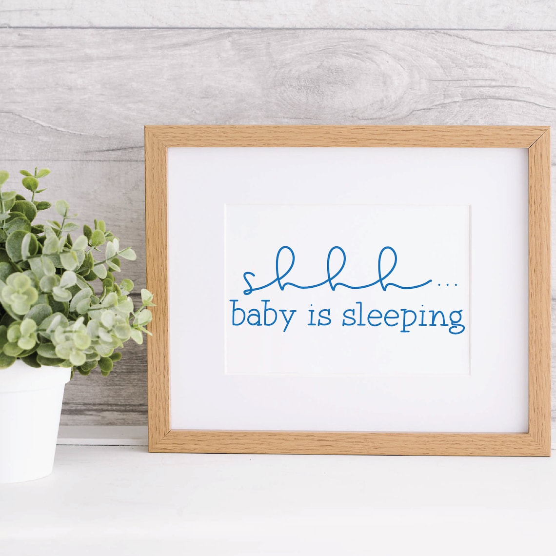 Shhh Baby is Sleeping SVG Baby SVG Baby Nursery SVG Baby | Etsy