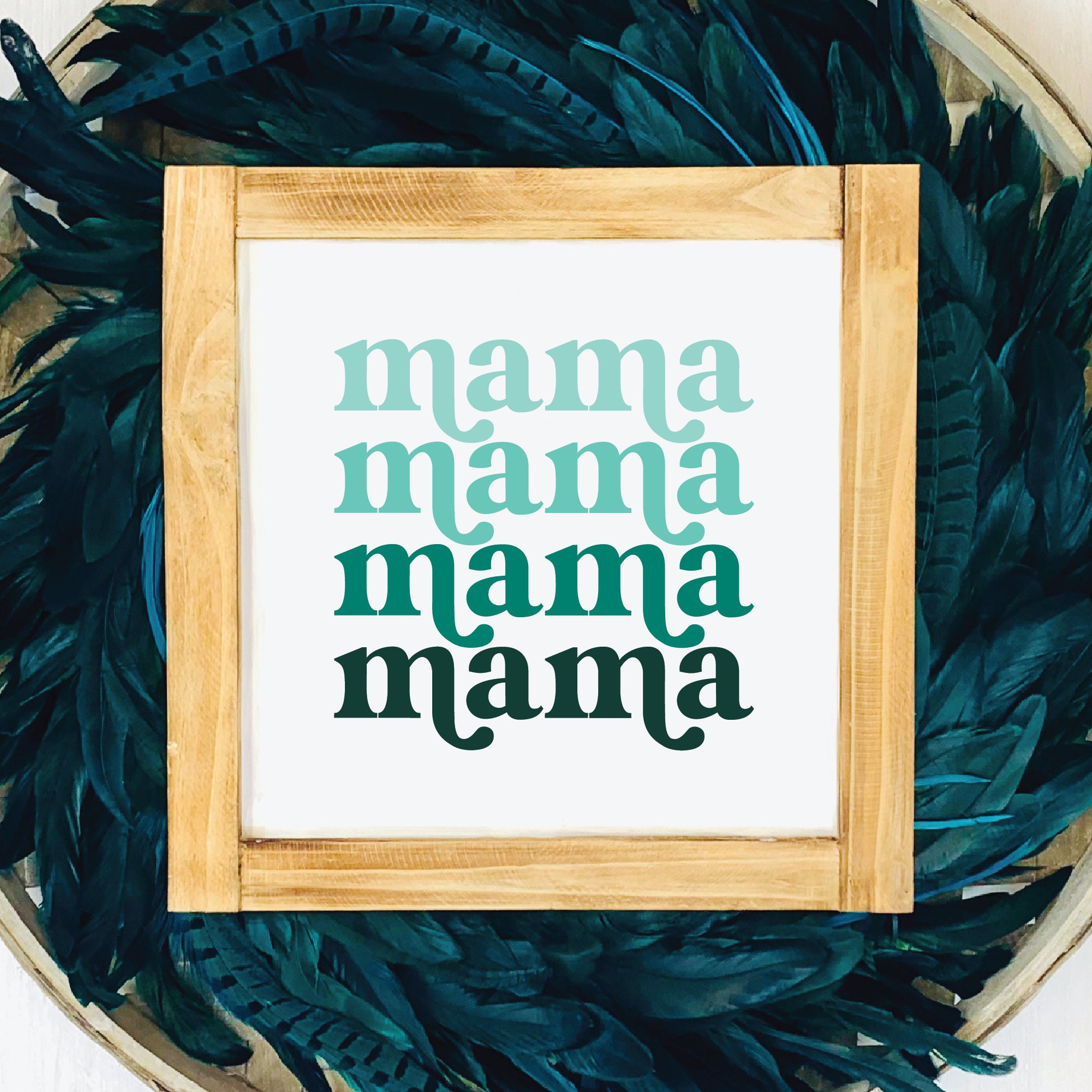 Mama Stacked SVG Mama SVG Mother's Day Svg Mom Svg | Etsy