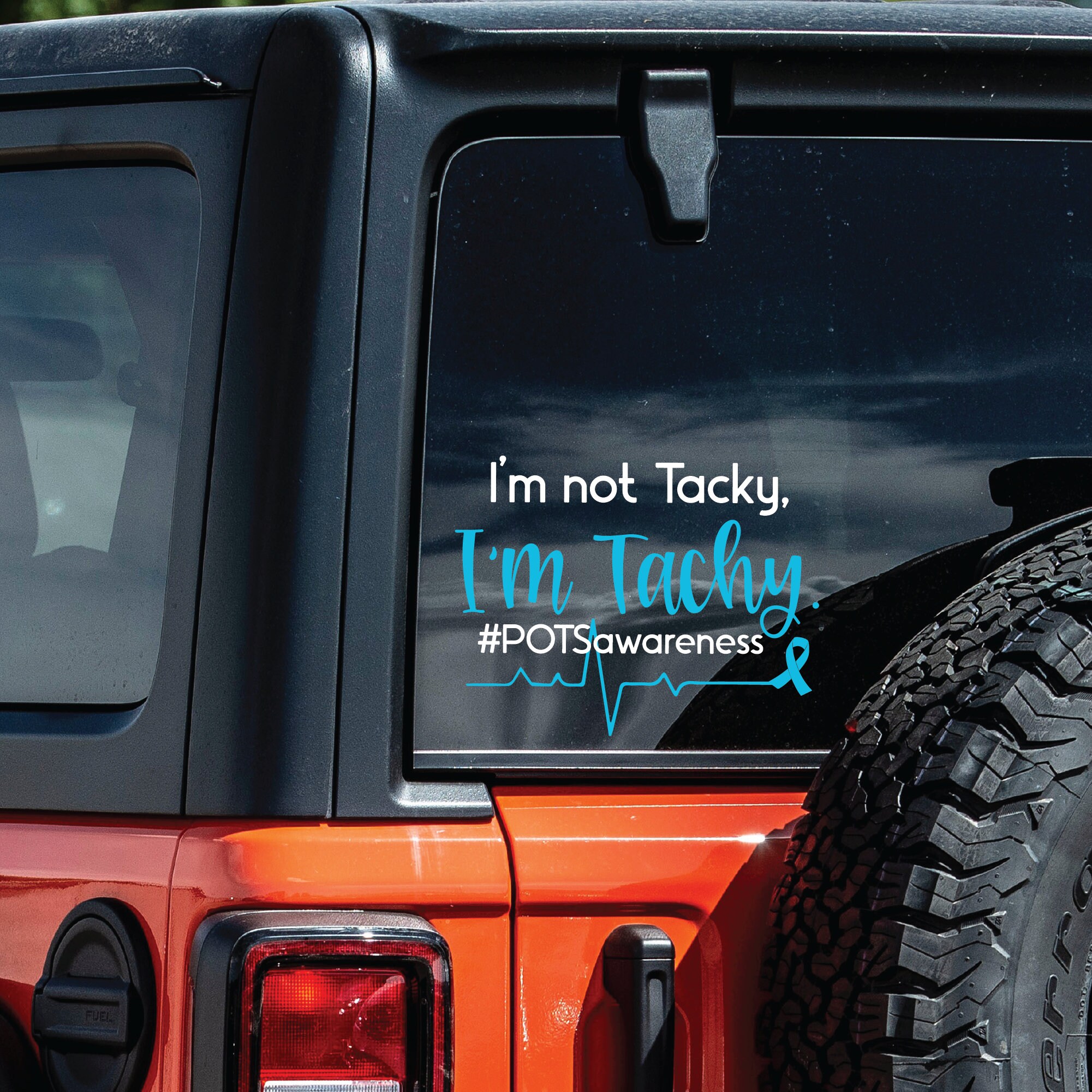 I'm Not Tacky I'm Tachy SVG: POTS Awareness, Chronic Illness (digital ...