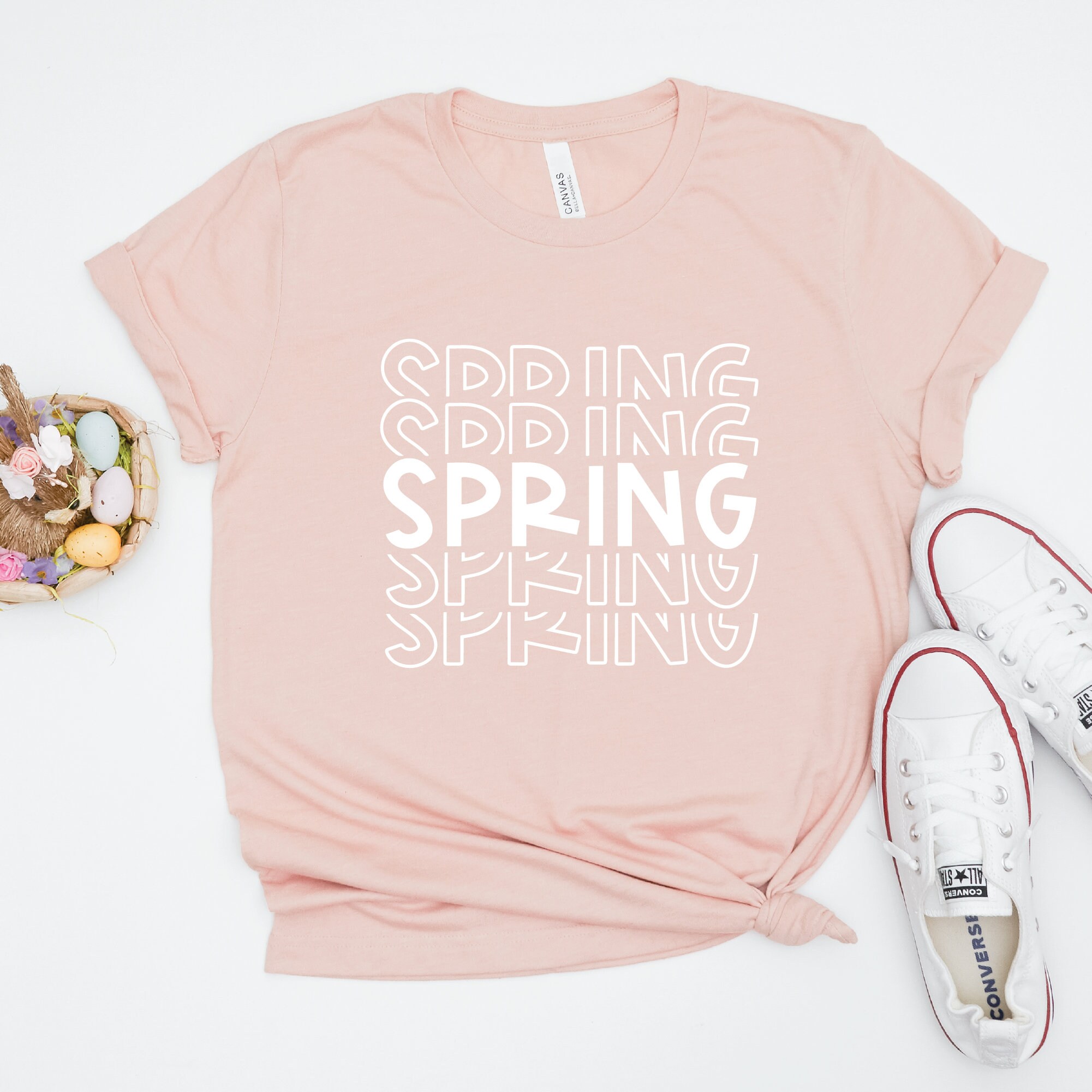 Spring Stacked SVG Spring Time Svg Spring Svg Easter Svg | Etsy