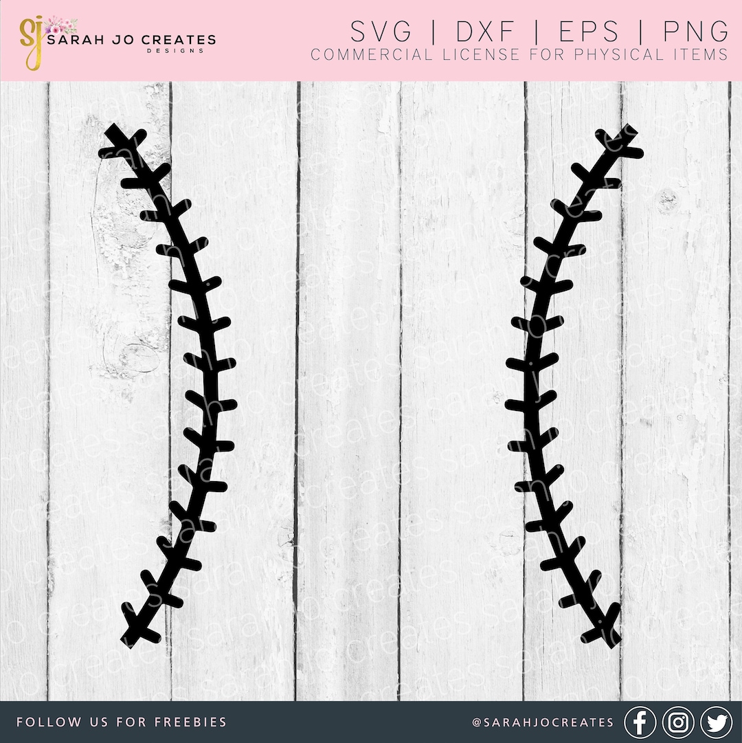 Baseball Stitching SVG Baseball SVG Sports Baseball SVG Baseball ...