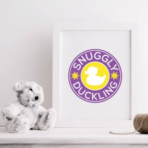 Snuggly Duckling SVG Rapunzel Inspired SVG Starbucks Inspired Svg Cute ...