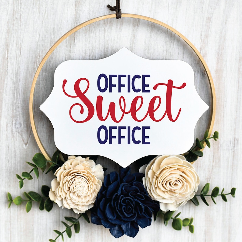 Office Sweet Office SVG Home Decor SVG Office Decor SVG - Etsy