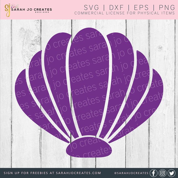 Seashell SVG Summer Svg Ocean Svg Swimming Svg Beach - Etsy