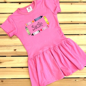 Monogrammed Dress for Girls/girls Dresses/ Regress a Class ...
