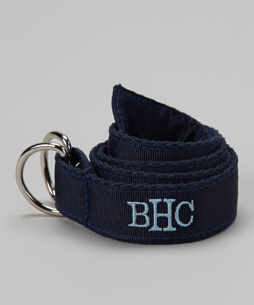 Monogrammed belt/ personalized belts/ preppy belt/ kids belts/ | Etsy