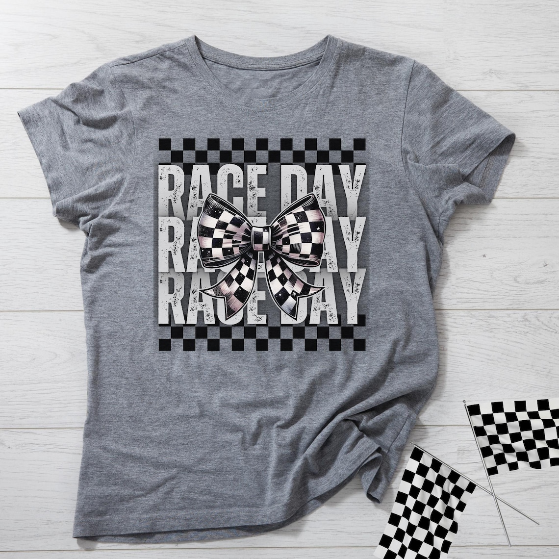 Race Day Racing BOW PNG- Sublimation, DTF, Printing, Racing Shirt, Dirt ...