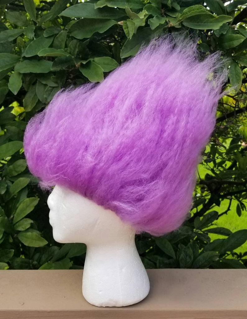 Original Trolls Wig - Any Color Vintage Troll Hair - Extra Full Troll ...
