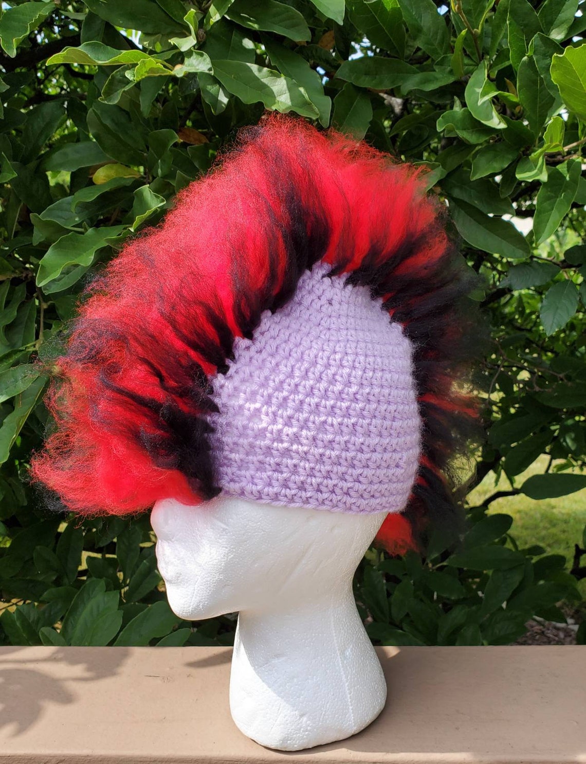 QUEEN BARB Troll Wig Costume Troll Hair Crochet Trolls - Etsy