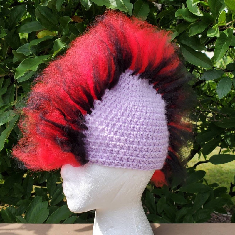 Crochet Mohawk Hat - Etsy