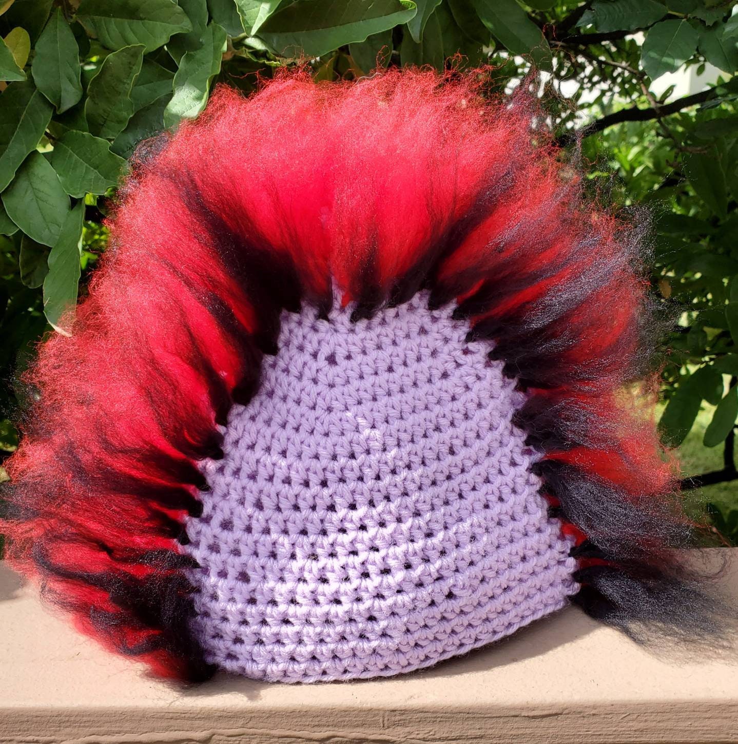 QUEEN BARB Troll Wig - Costume - Troll Hair - Crochet Trolls Hat ...