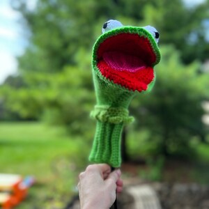 Kermit the Frog Golf Club Cover, Muppets Golf Head Protector, Headcover ...