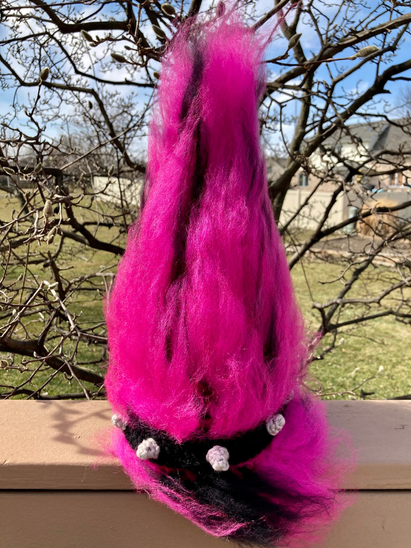 ROCK POPPY Troll Hair Wig - Punk Trolls - Spike Headband - Photo Prop ...