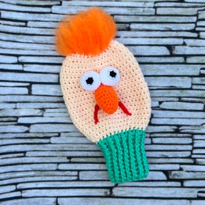 Beaker Muppet Headcover, Muppets Golf Head Protector, Golf Club Cover ...