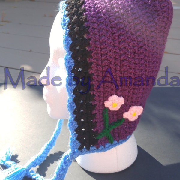 Frozen Anna Hat - Etsy