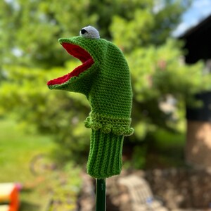 Kermit the Frog Golf Club Cover, Muppets Golf Head Protector, Headcover ...