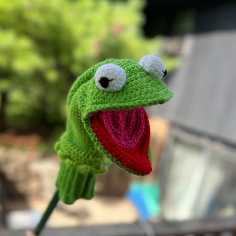 Kermit the Frog Golf Club Cover, Muppets Golf Kopfschutz, Headcover ...
