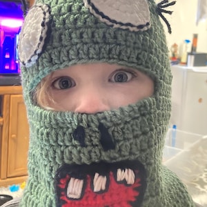 Zombie Ski Mask - Balaclava - Halloween Costume - Hat - Cosplay - Warm ...