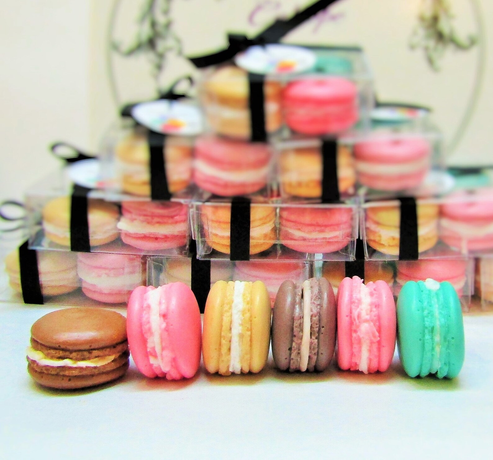 Macaron Soap Gift Box French Macaron Soap Set of 4 Cute Gift | Etsy