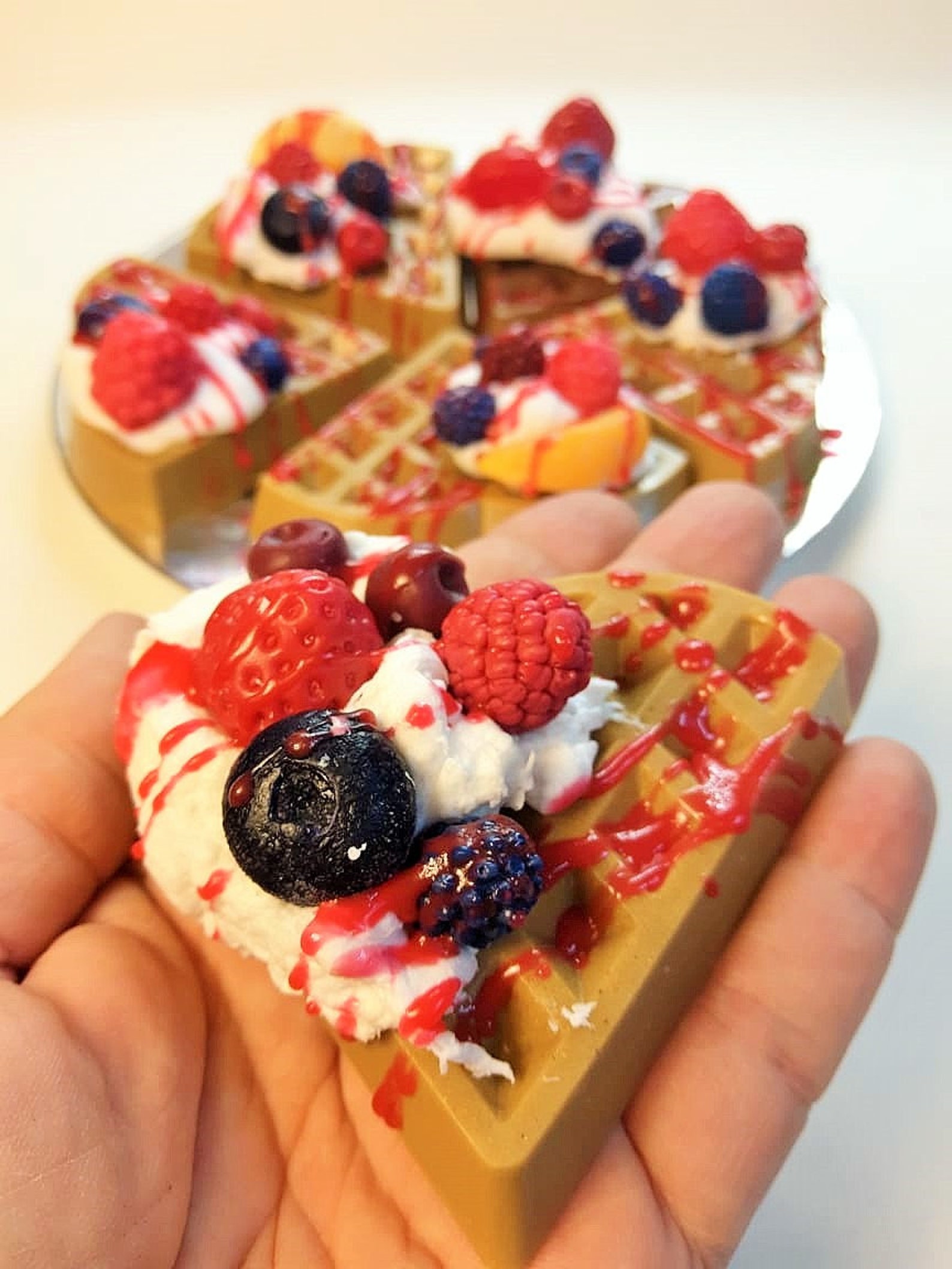 Waffle Soap, Fake Food Soap, Party Favors Bridal Shower Favors Baby ...