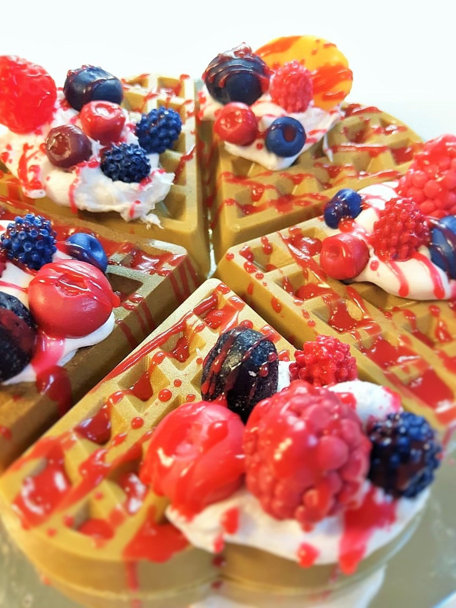 Waffle Soap, Fake Food Soap, Party Favors Bridal Shower Favors Baby ...
