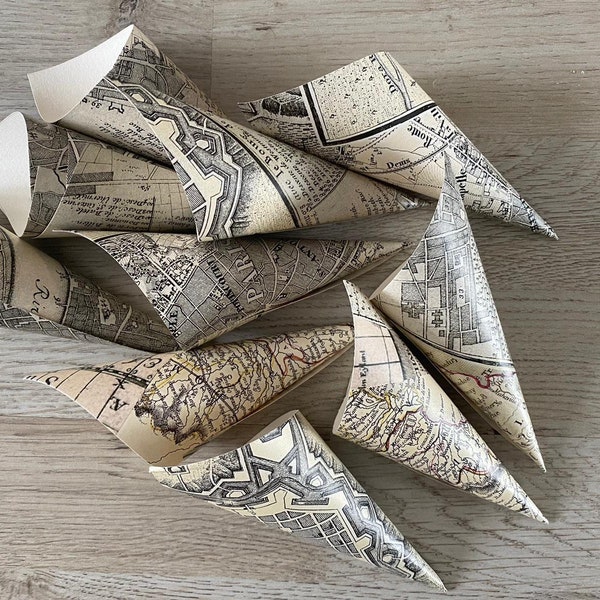 Map Confetti - Etsy