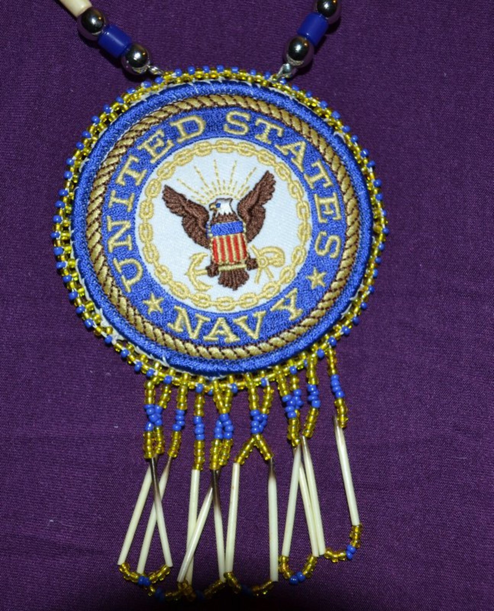 Military Branches Beaded Medallions - Etsy