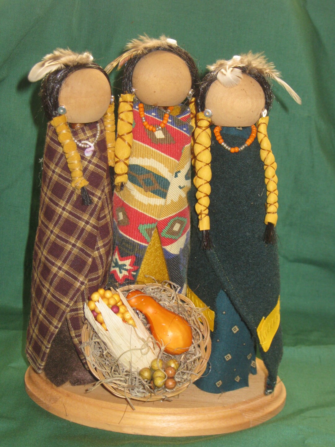 Native American Statue "three Sisters" - Etsy