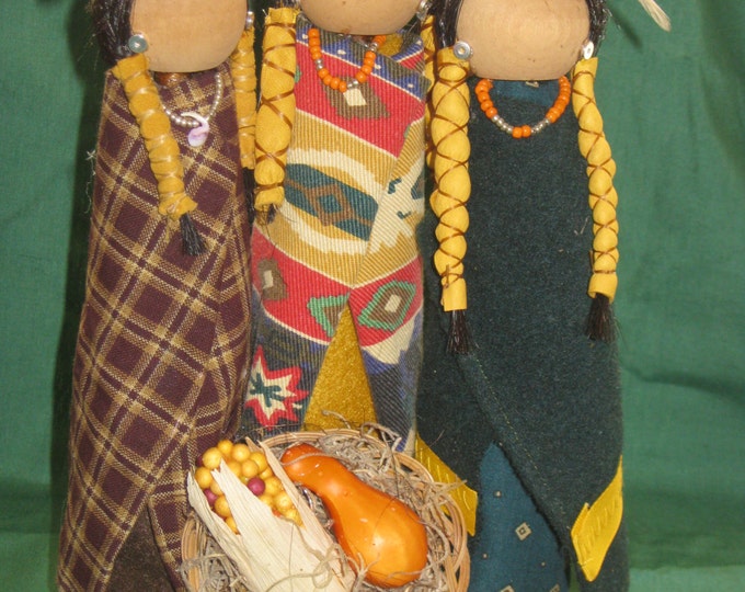 Native American Statue three Sisters - Etsy
